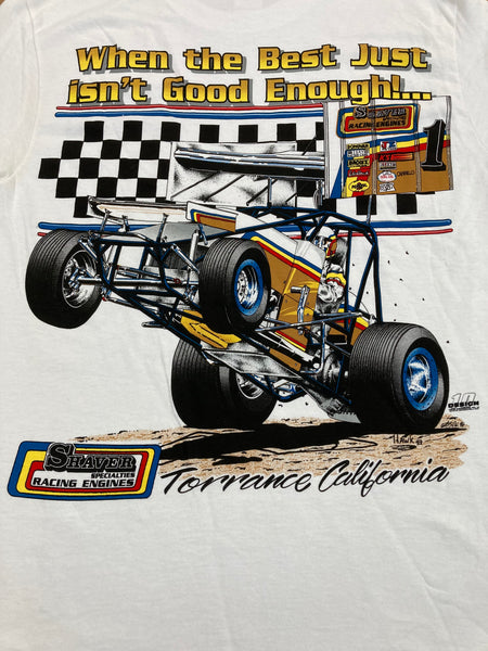Retro Short Sleeve T-Shirt, Shaver Racing Engines – Shaver Specialty ...